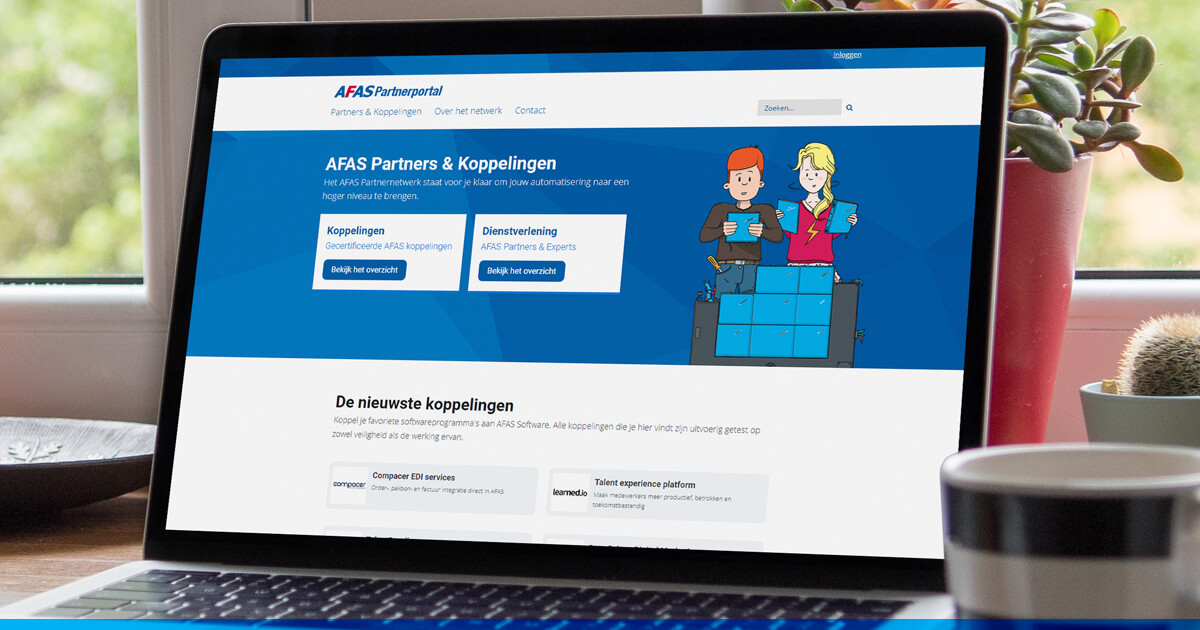 AFAS lanceert de vernieuwde partnerportal - AFAS Software AFAS lanceert de vernieuwde partnerportal - AFAS Software